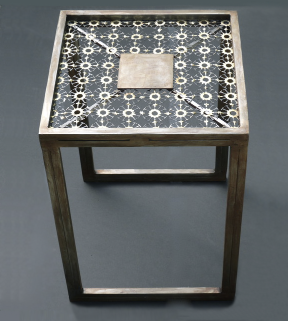 Marie Suri | Custom Metal Tables | Metal & Glass Tables